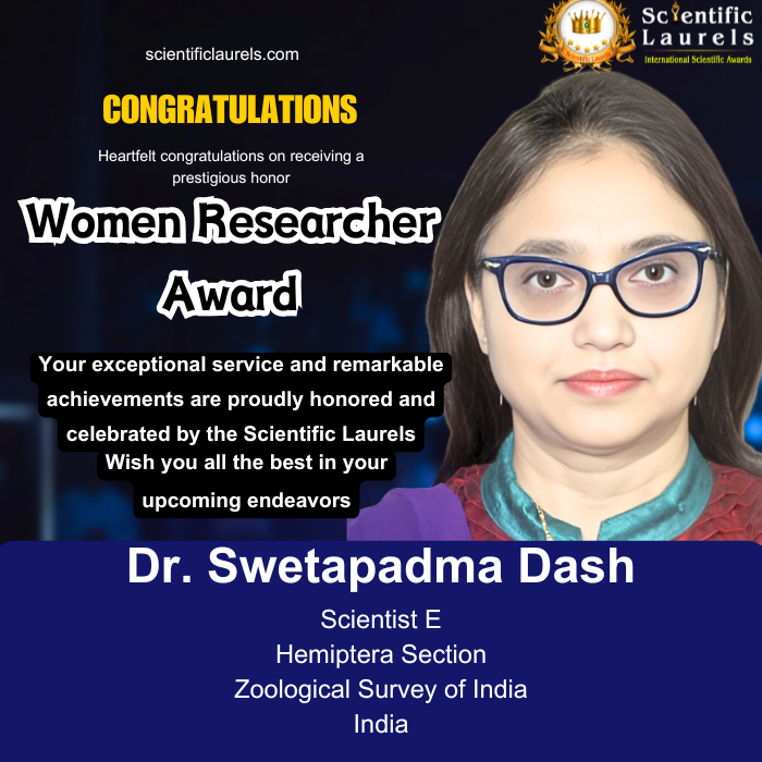Dr. Swetapadma Dash | Biography | Scientific Laurels